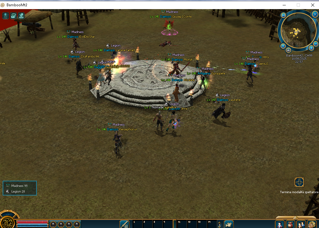 Bamboomt2 Il più longevo: 15 anni online! Eletto cinque volte Server ...